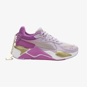 Puma | Shoes | Puma Rsx Womens Purple Gold Pink Rsx New | Poshmark